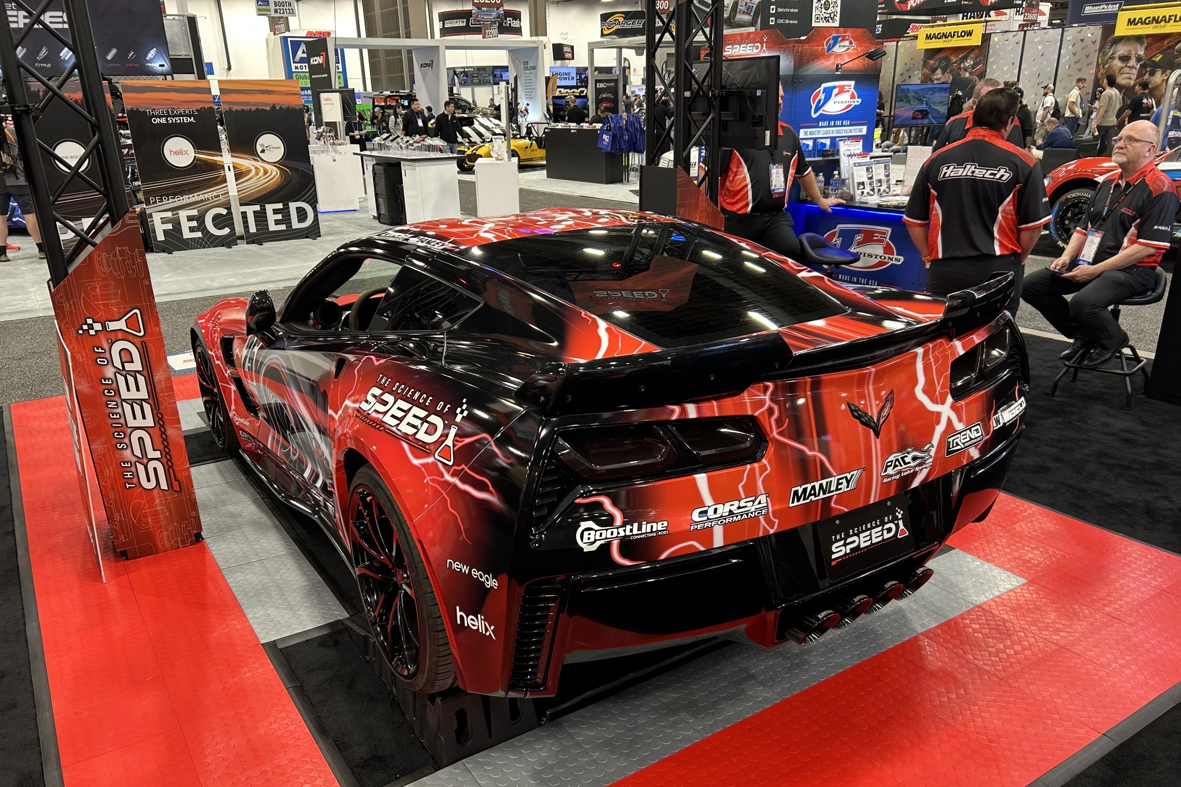 SEMA 2025: Electric-Assist Turbo Tech Boosts C7 Grand Sport