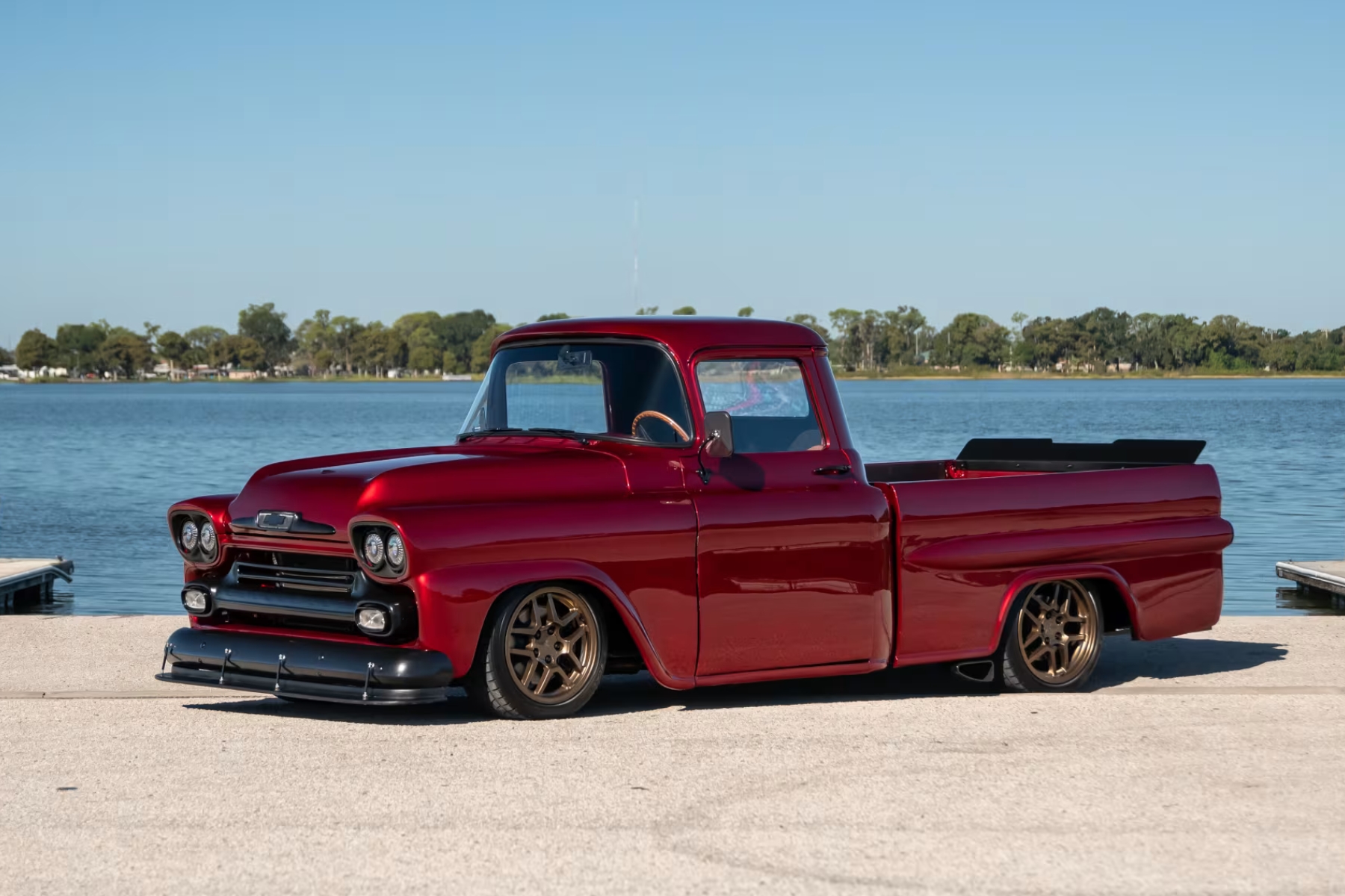 '58 Chevrolet Apache Blends Classic Style With Corvette Chassis